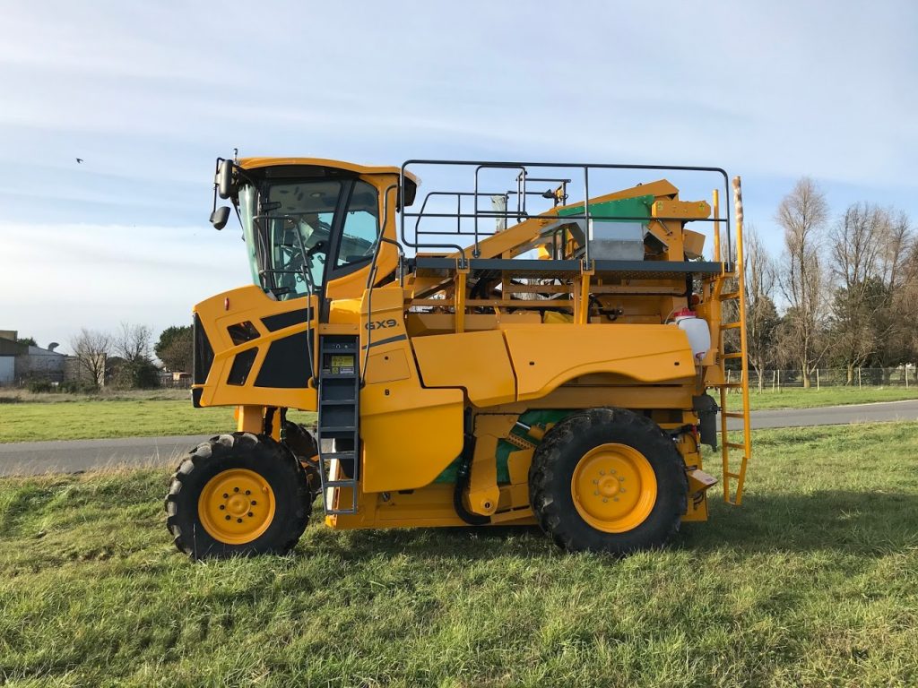 NEW GX9 Series Grape Harvester - Lakeview Vineyard Equipment