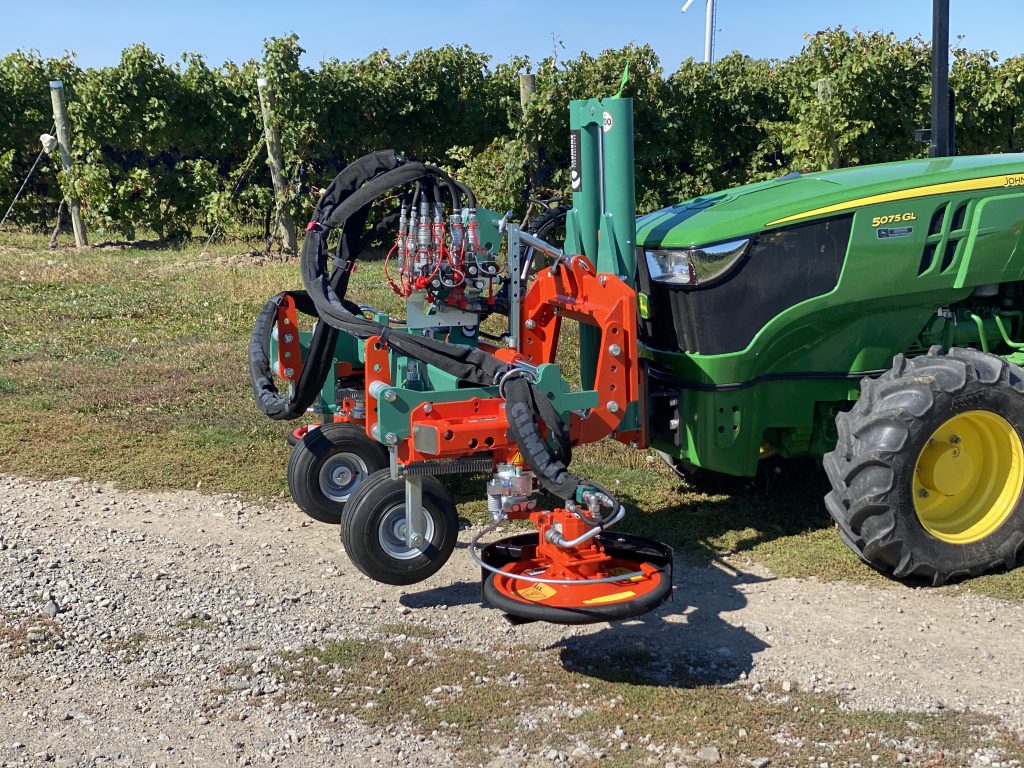 Clemens Radius SL+ Undervine Mower - Lakeview Vineyard Equipment