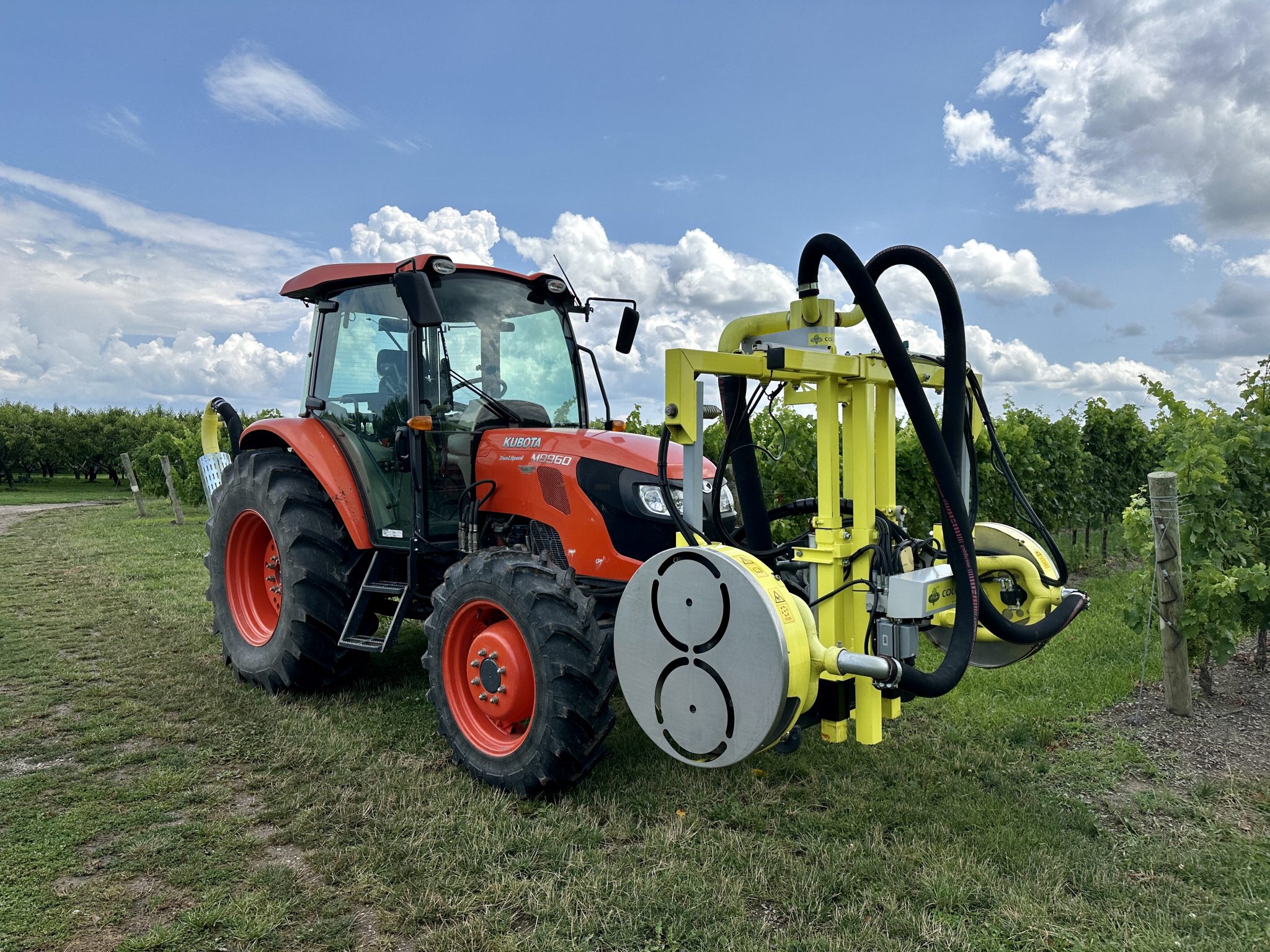 2017 Collard E2200F Pneumatic Leaf Remover | Lakeview Vineyard Equipment