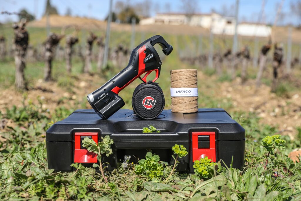 ALL NEW | INFACO AT1000 Tying Machine - Lakeview Vineyard Equipment
