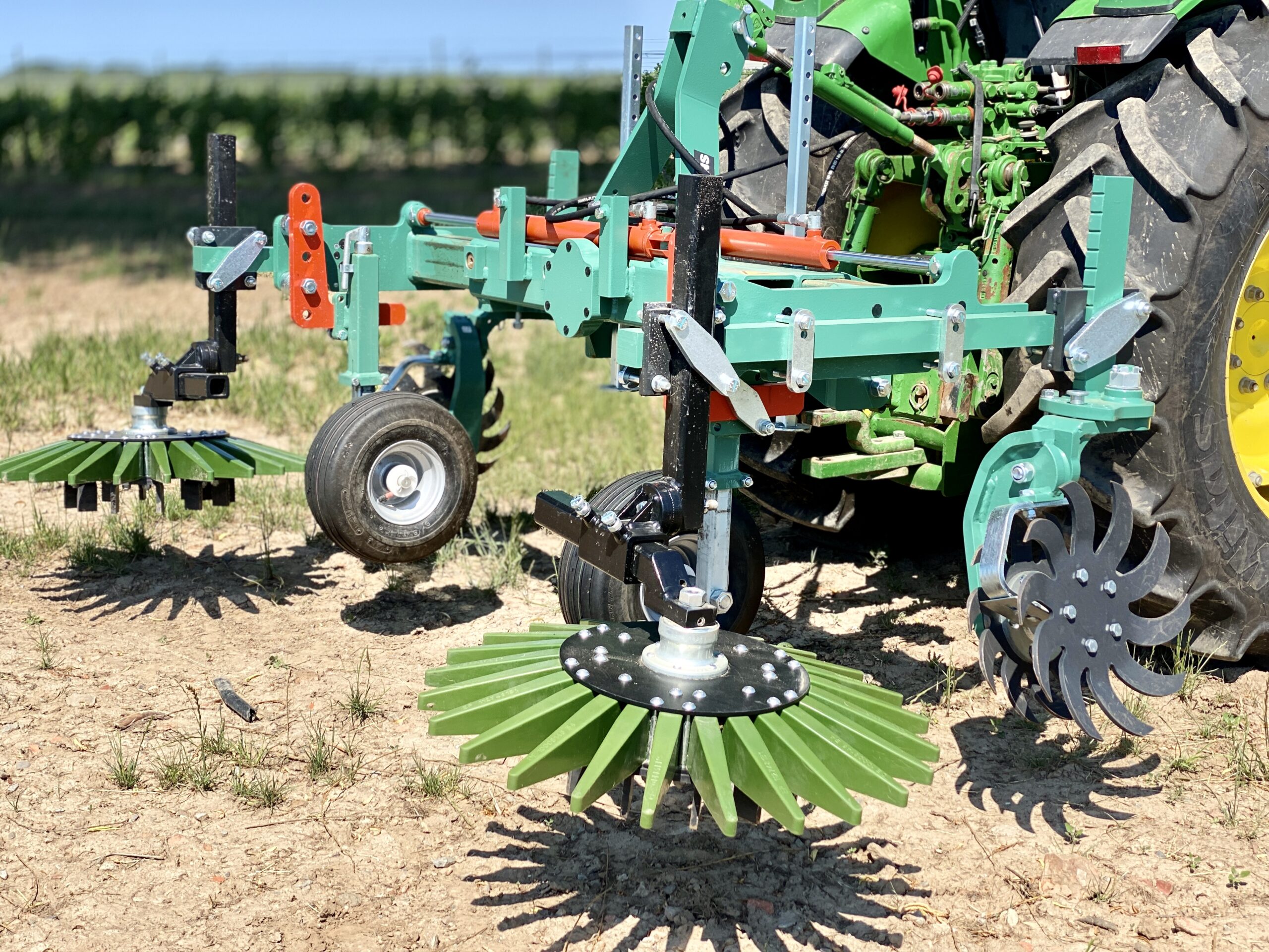 Clemens Finger Weeder – Mechanical Undervine Weed Control & Soil ...